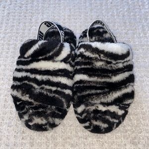 UGG | Shoes | Ugg Zebra Slippers | Poshmark